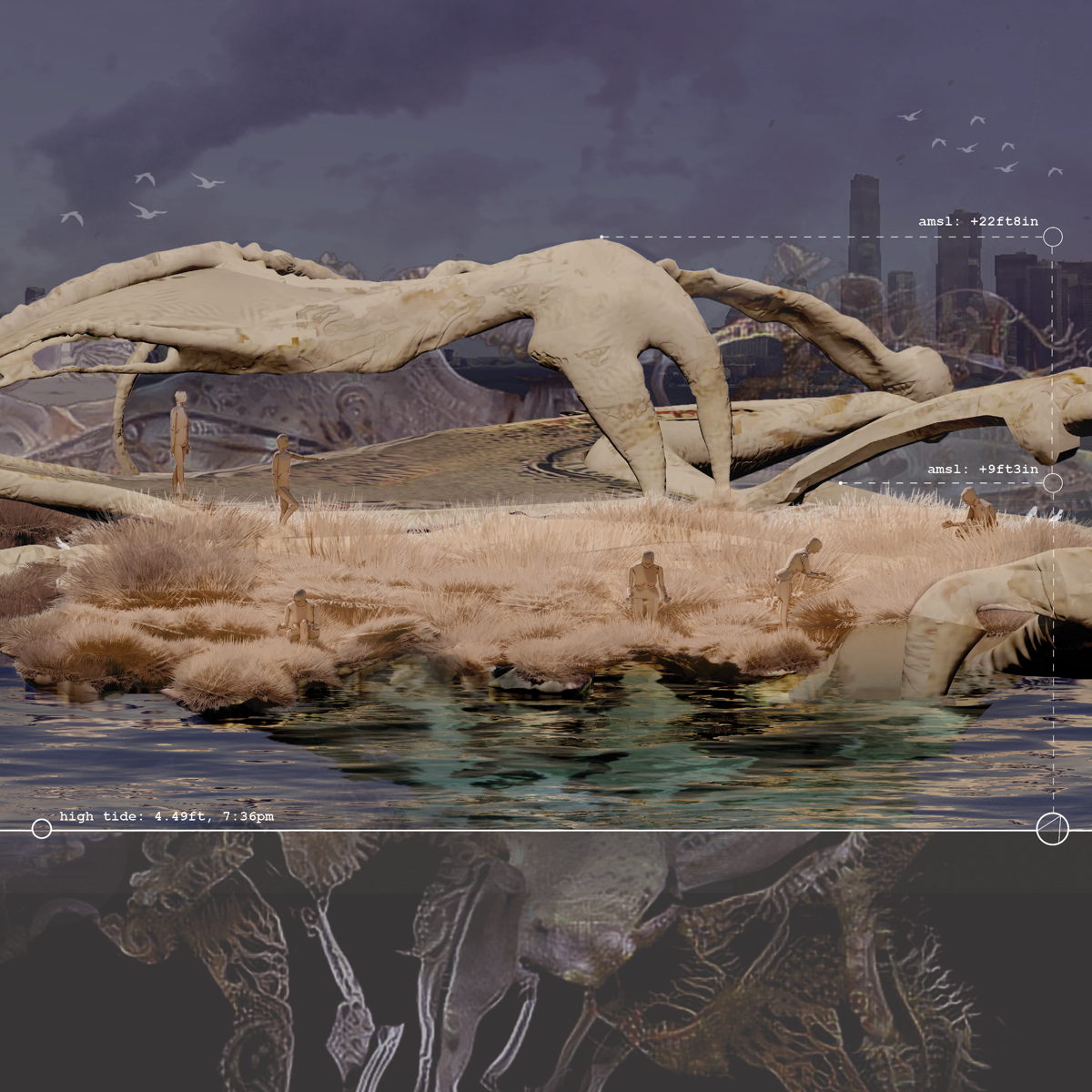 Salt Marsh : Governor's Island | Architecture Visualization Awards