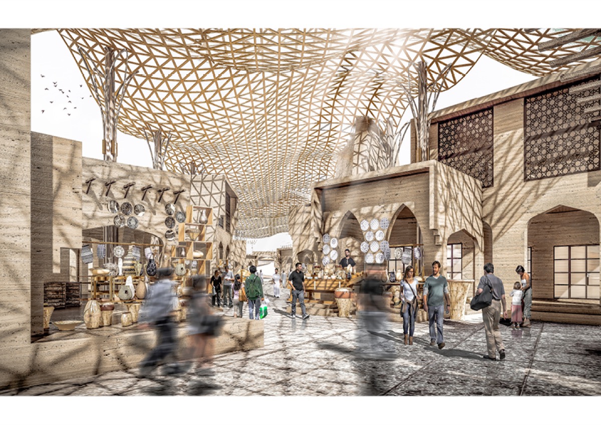 The Souq Promenade, Muscat | Architecture Visualization Awards