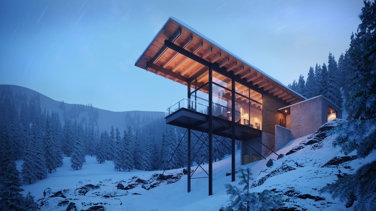 Kicker Cabin | Architecture Visualization Awards