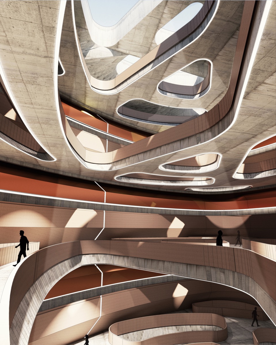 Atrium Abstraction | Architecture Visualization Awards