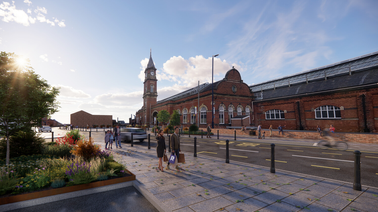 Darlington Train Station Redevelopment | Architectural Visualization ...