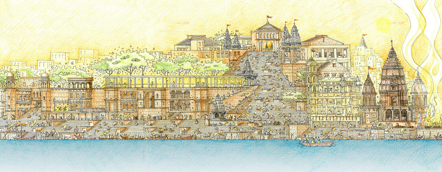 Varanasi Ghat Redevelopment, India | Architectural Visualization Awards ...