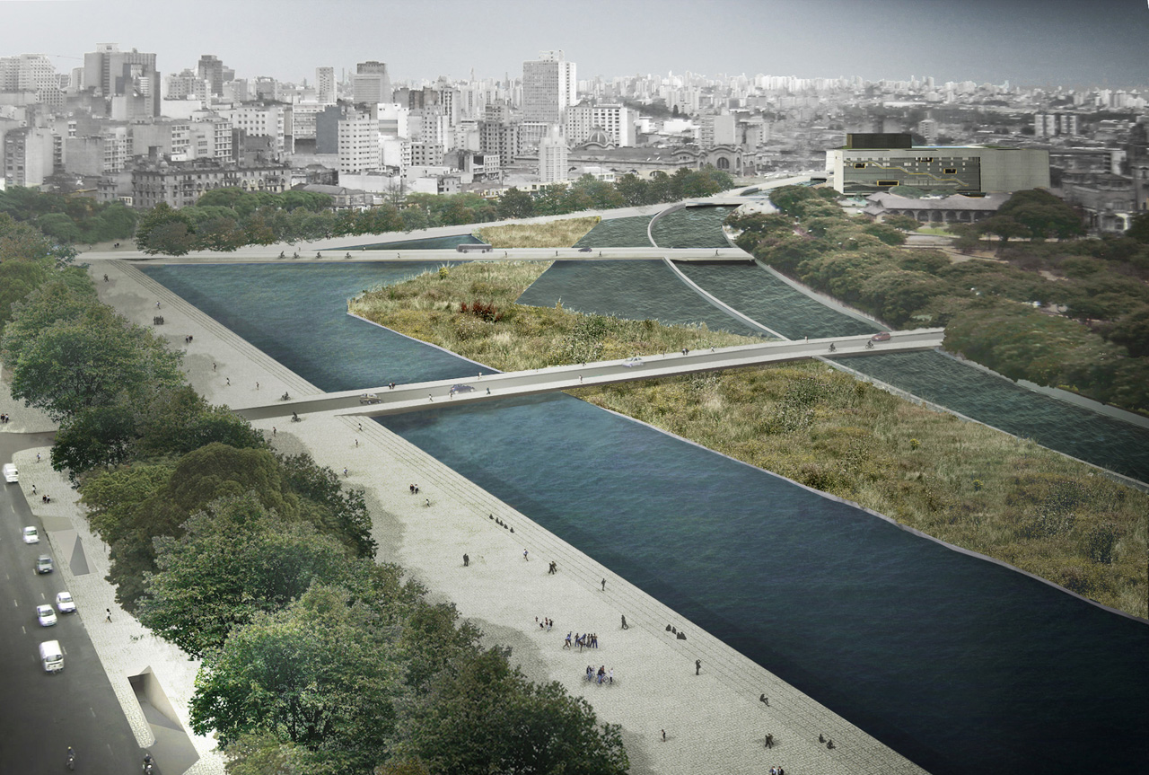 Plano Urbanístico Parque Dom Pedro II / Una Arquitetos, H+F arquitetos ...