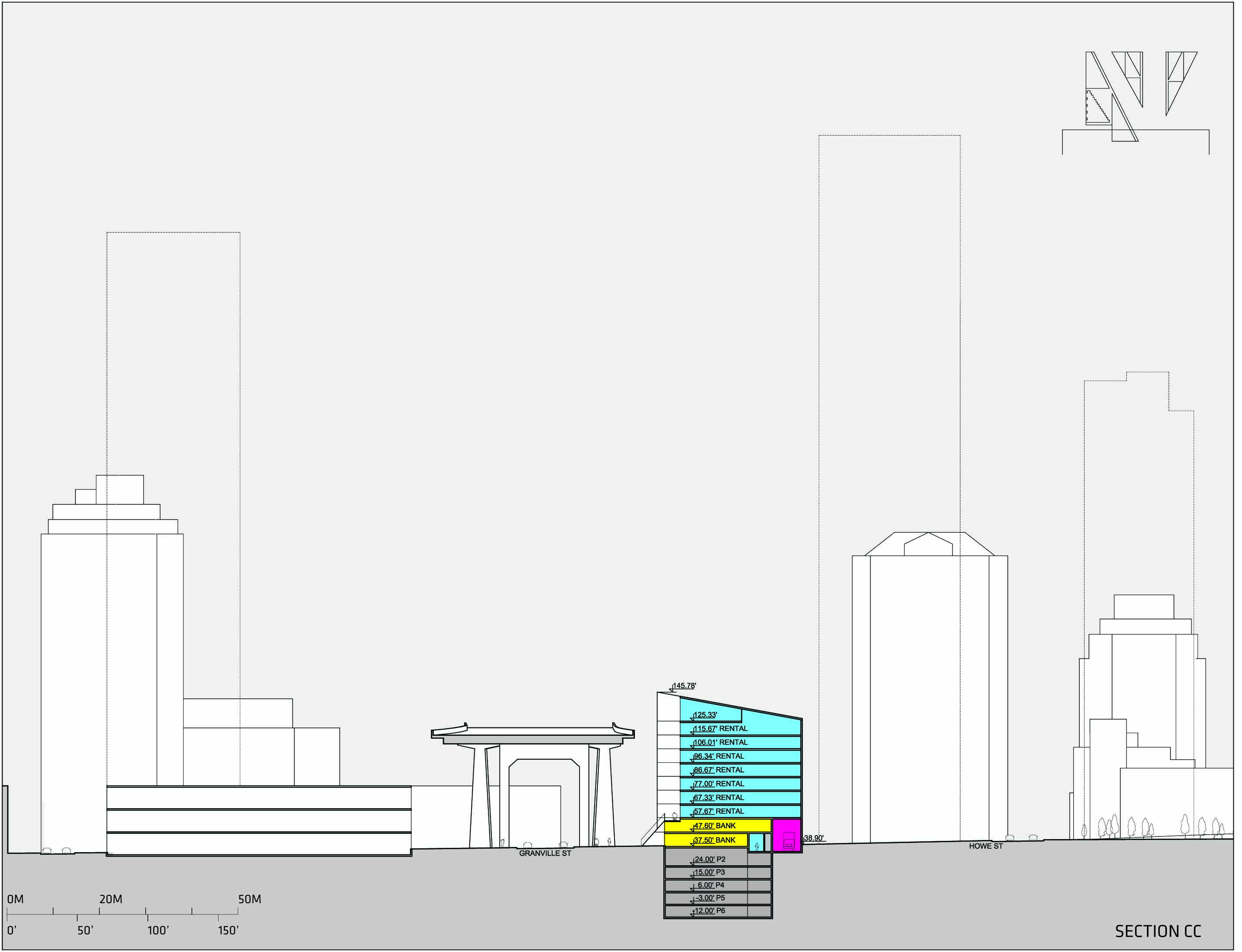 Galeria de "Beach and Howe " Torre de uso misto / BIG - 22