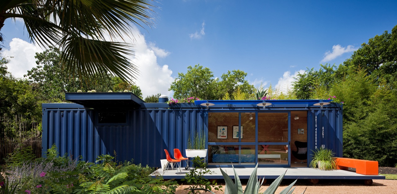 Galeria de Container Guest House / Poteet Architects - 1