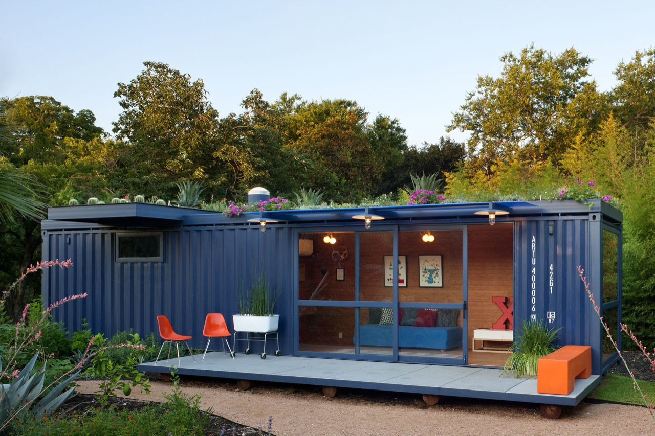 Galeria de Container Guest House / Poteet Architects - 17