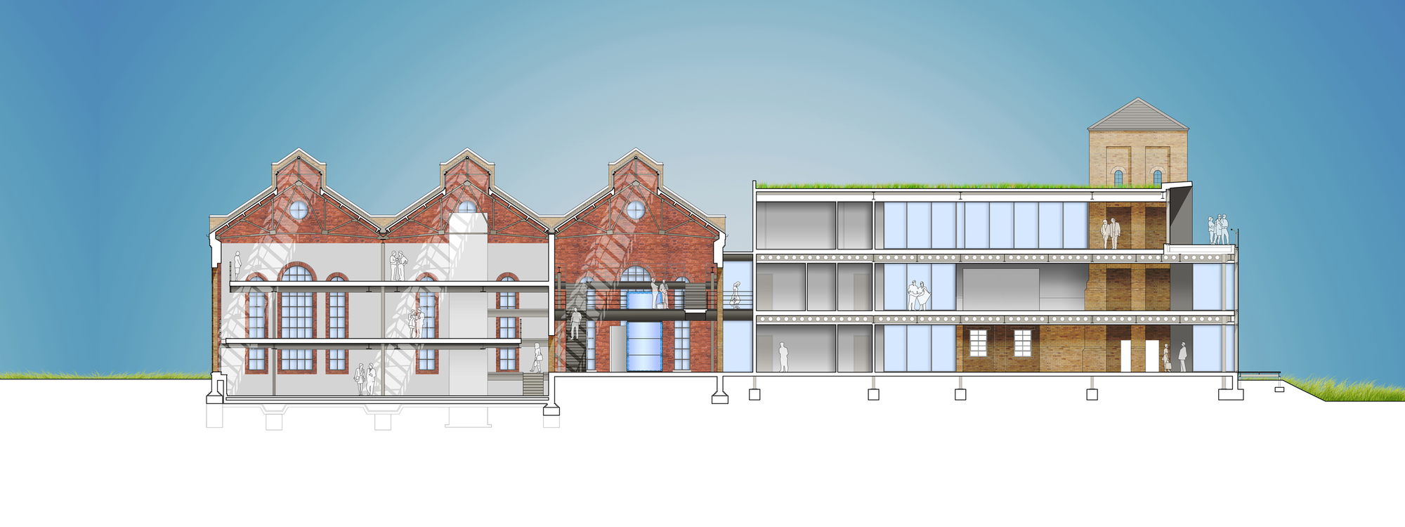 Galeria de Gunpowder Mill / Pollard Thomas Edwards Architects - 4