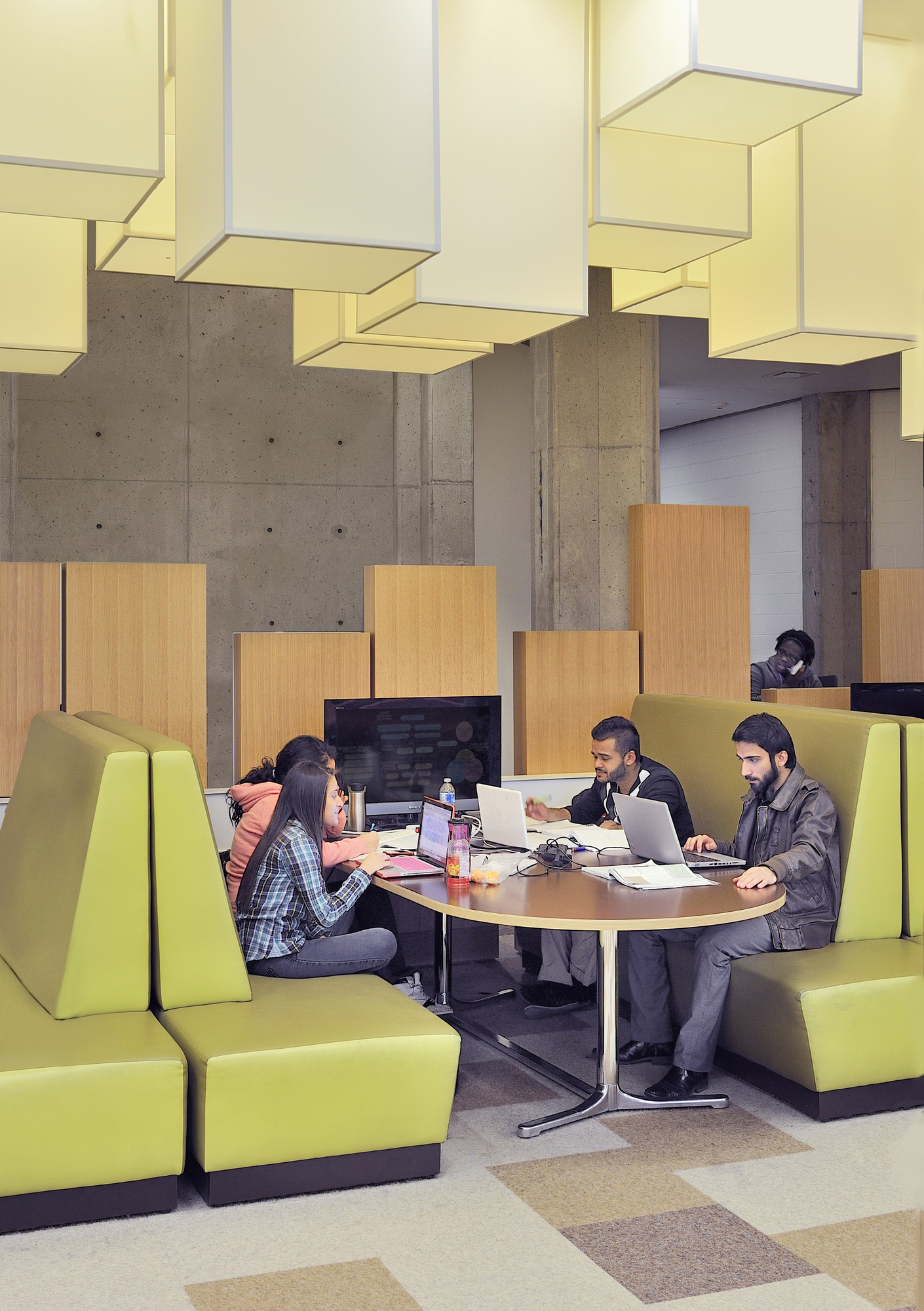 Galeria de “Learning Commons” da Biblioteca da Universidade de York ...