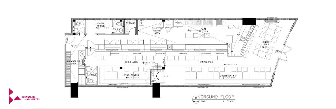 Gallery of Chef's Table / Buensalido Architects - 19