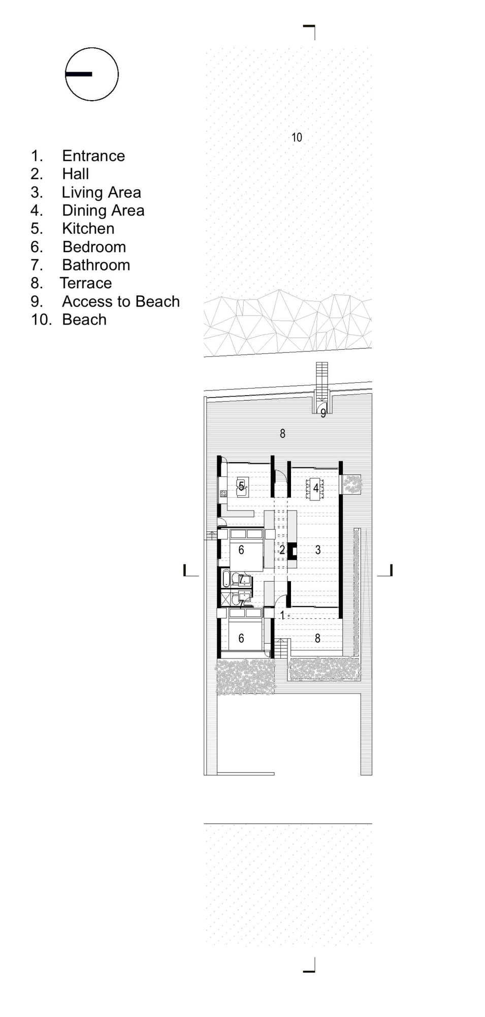 Gallery of Seaside House / A2 Architects - 8