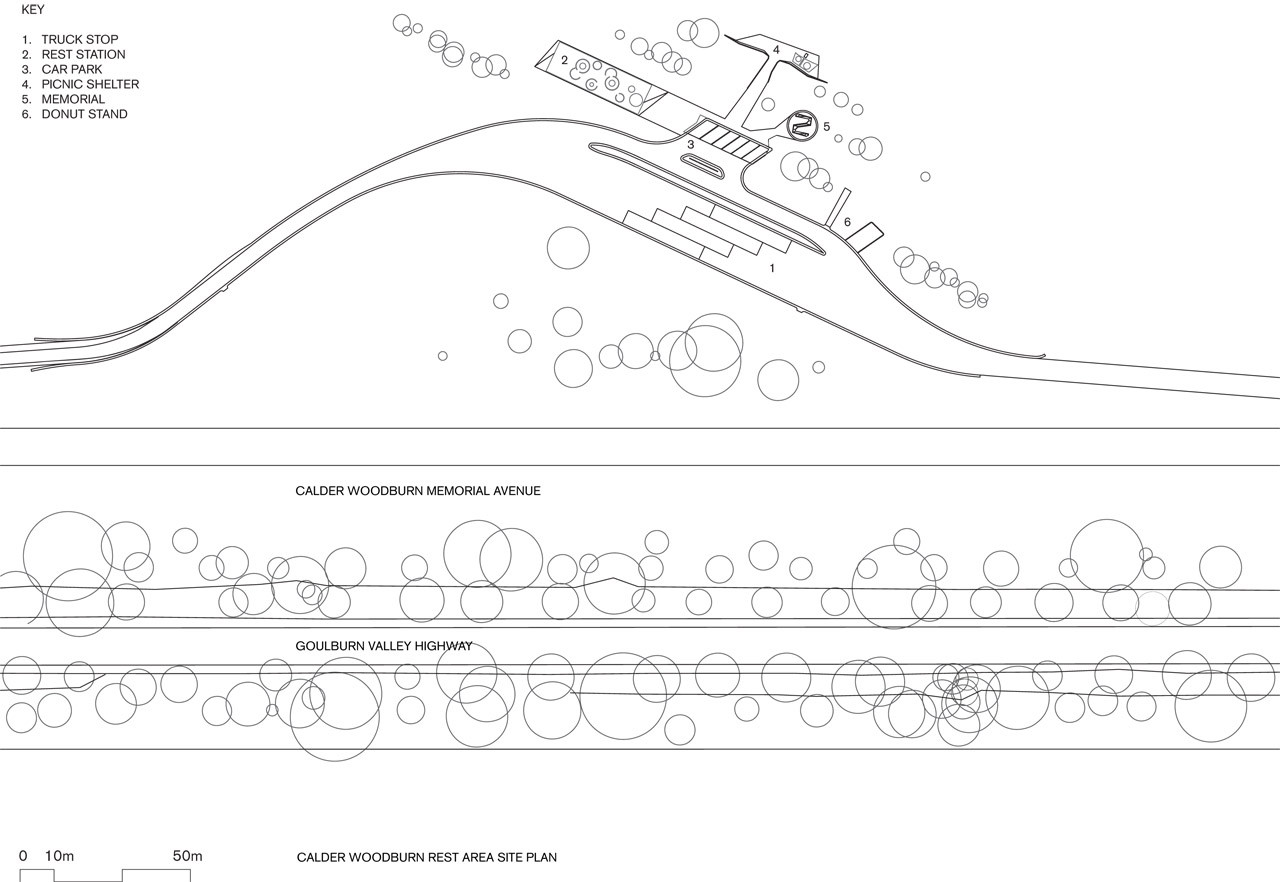 Gallery of Calder Woodburn Rest Area / BKK Architects - 23