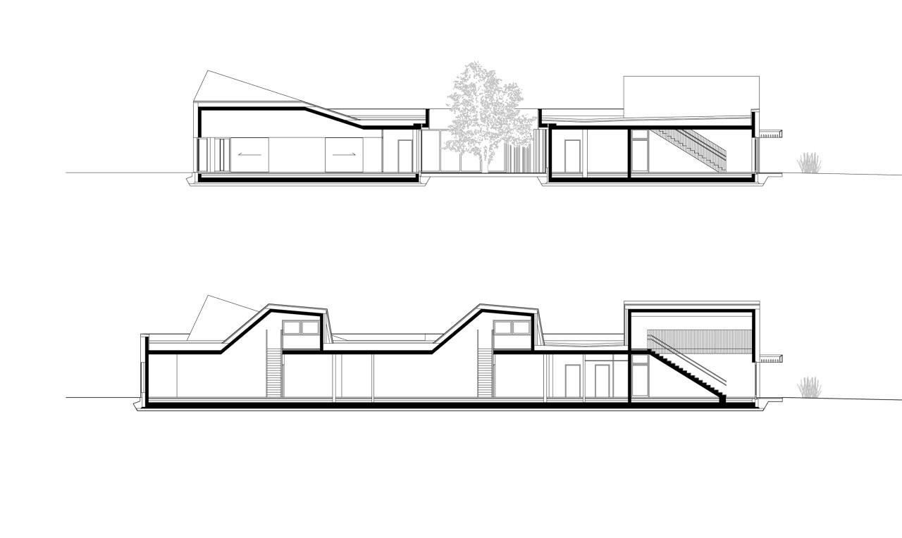 Kindergarten Plan Elevation Section