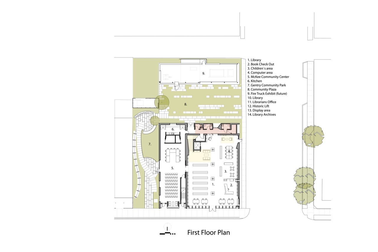 Gallery of Gentry Public Library / Marlon Blackwell Architect - 16