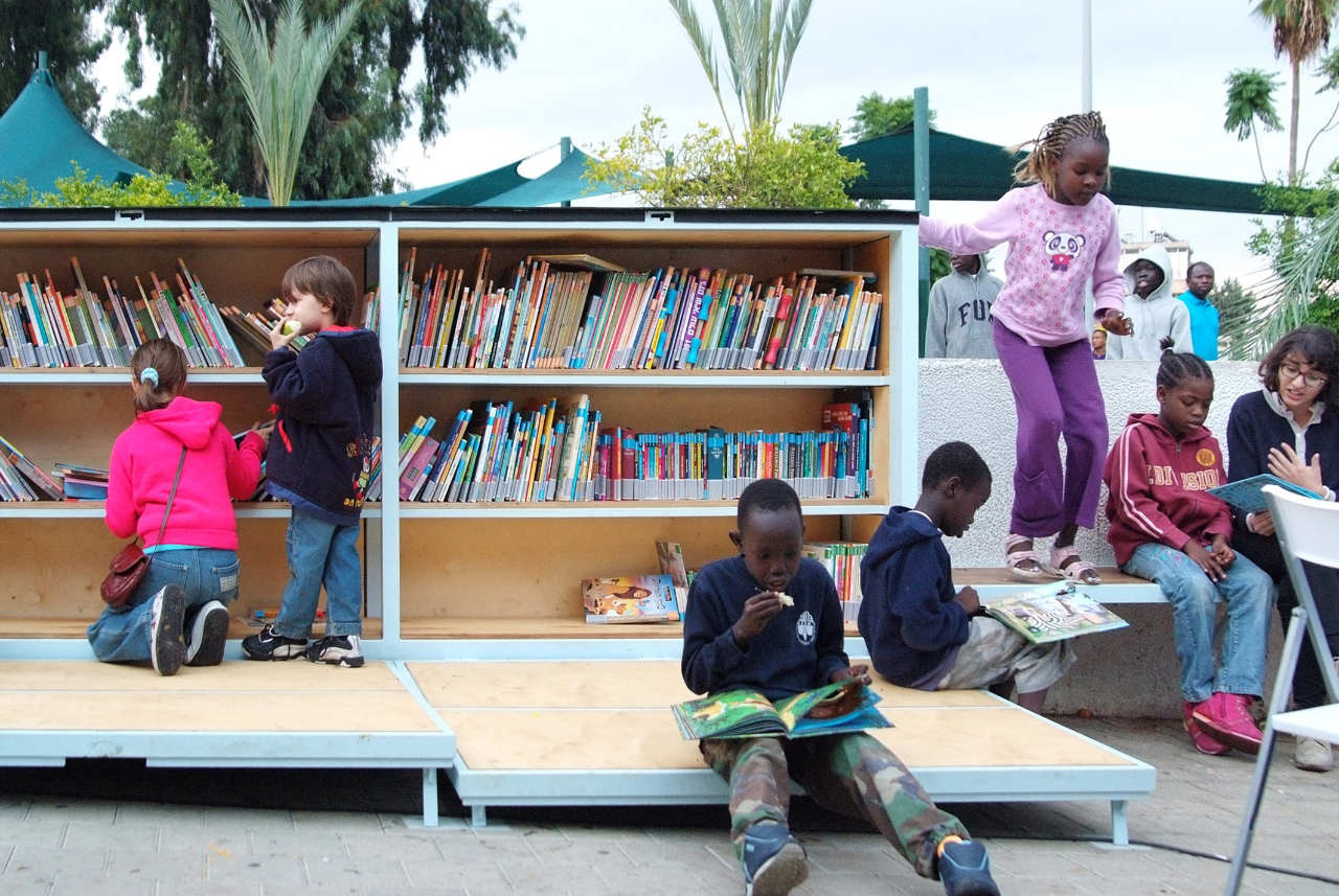 Gallery of The Garden Library for Refugees and Migrant Workers / Yoav ...