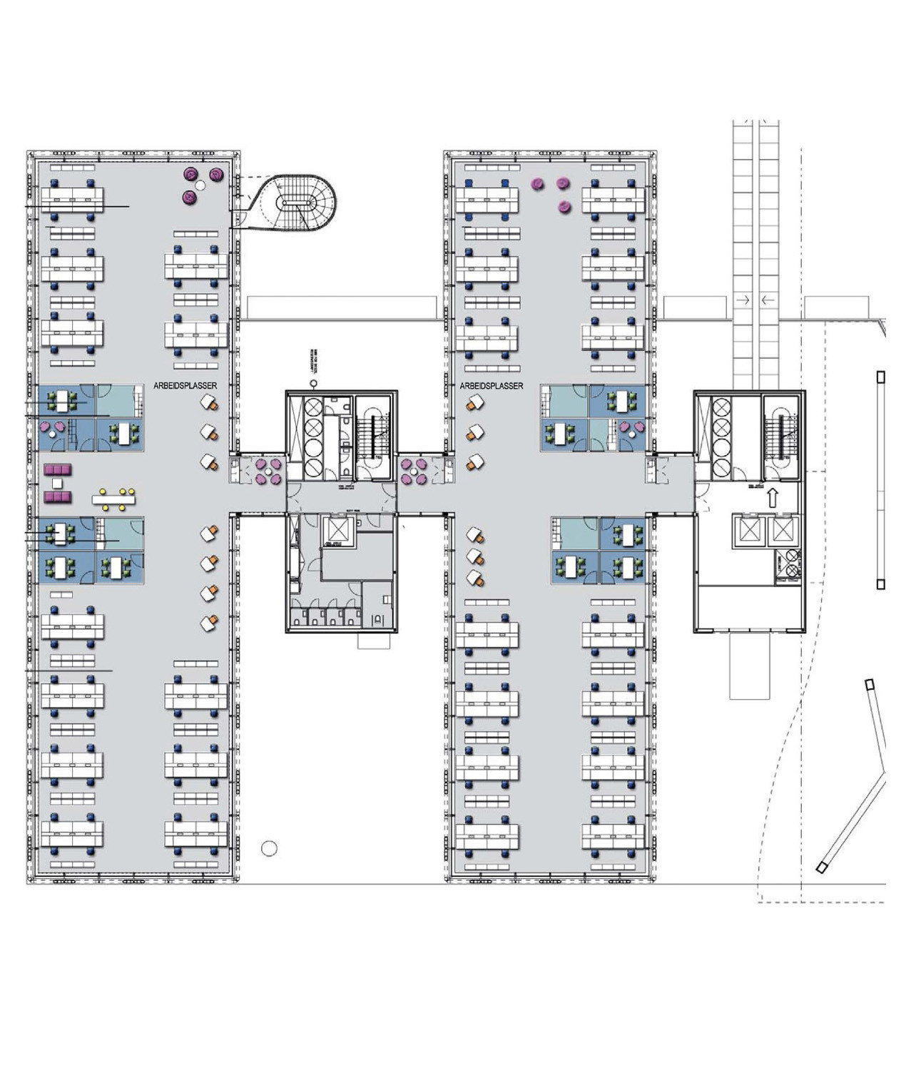 Gallery of IT-Fornebu Portal building / A-Lab - 12