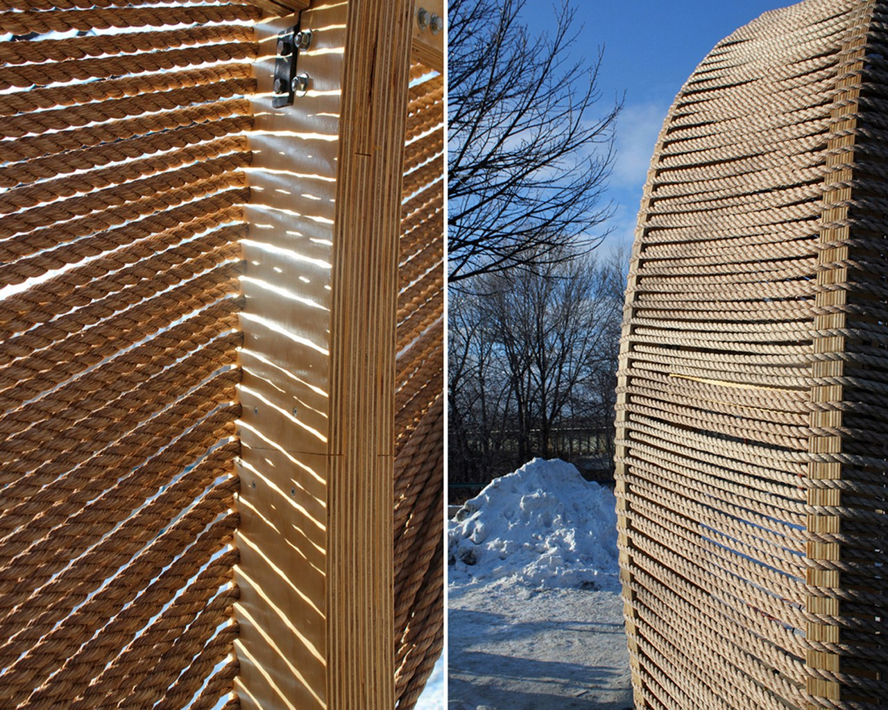 Gallery of Rope Pavilion / Kevin Erickson - 3