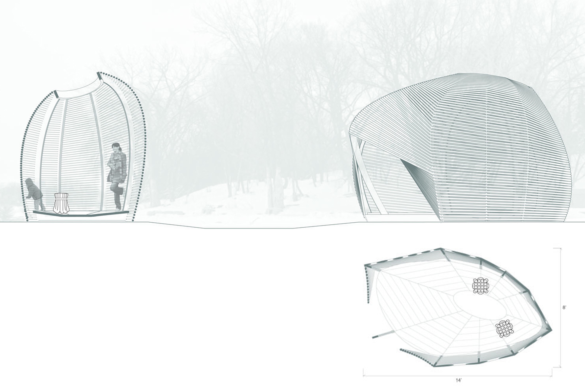 Gallery of Rope Pavilion / Kevin Erickson - 6