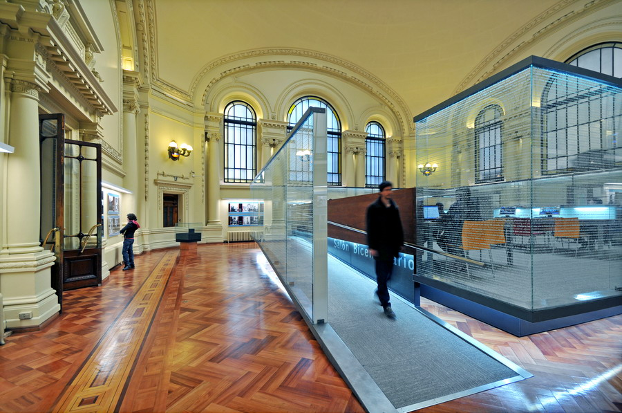 Gallery of Bicentennial Room, Chilean National Library / A+F ...