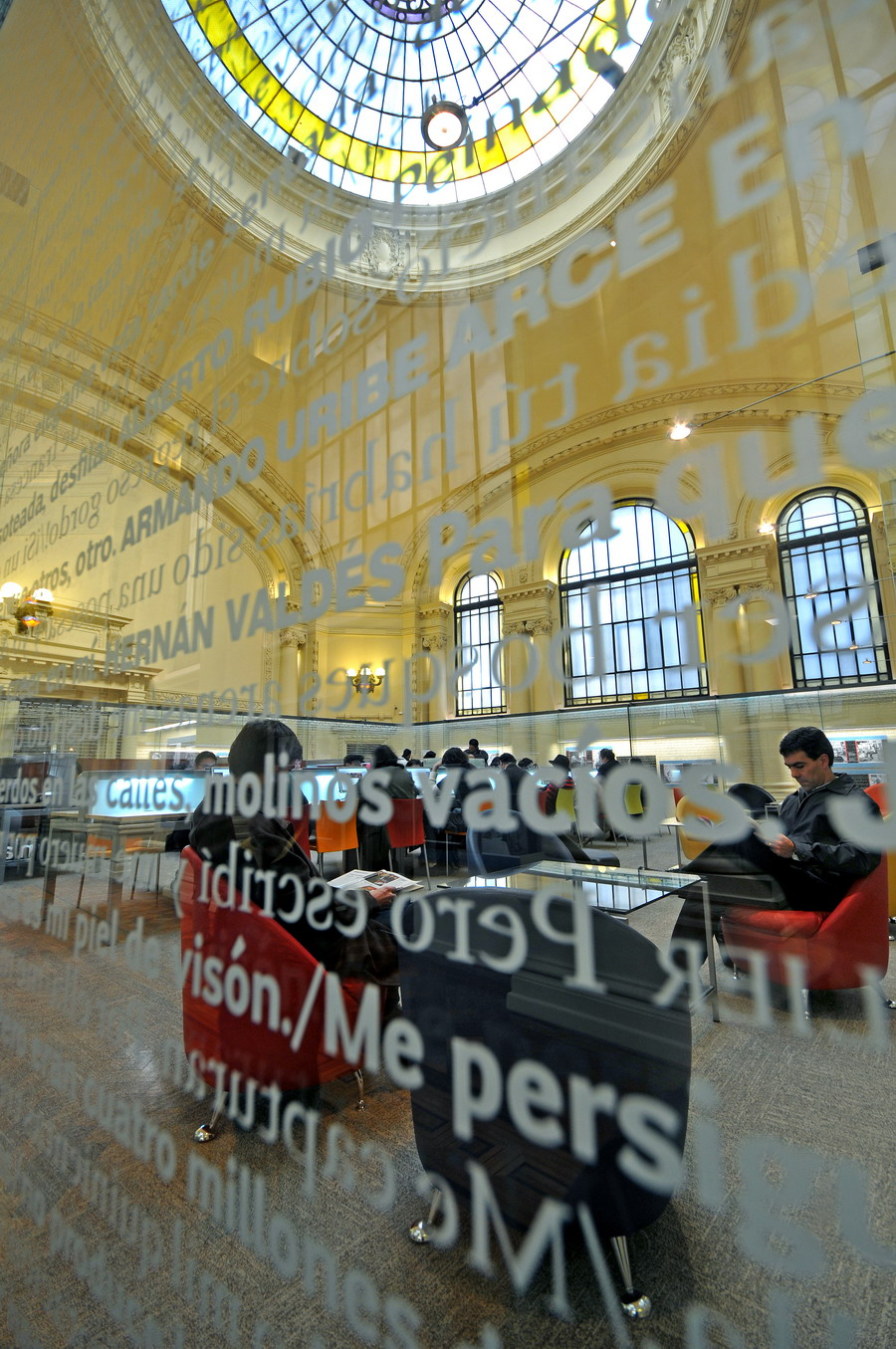 Gallery of Bicentennial Room, Chilean National Library / A+F ...
