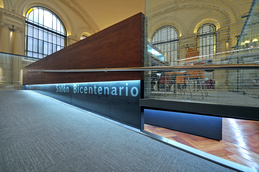 Gallery of Bicentennial Room, Chilean National Library / A+F ...