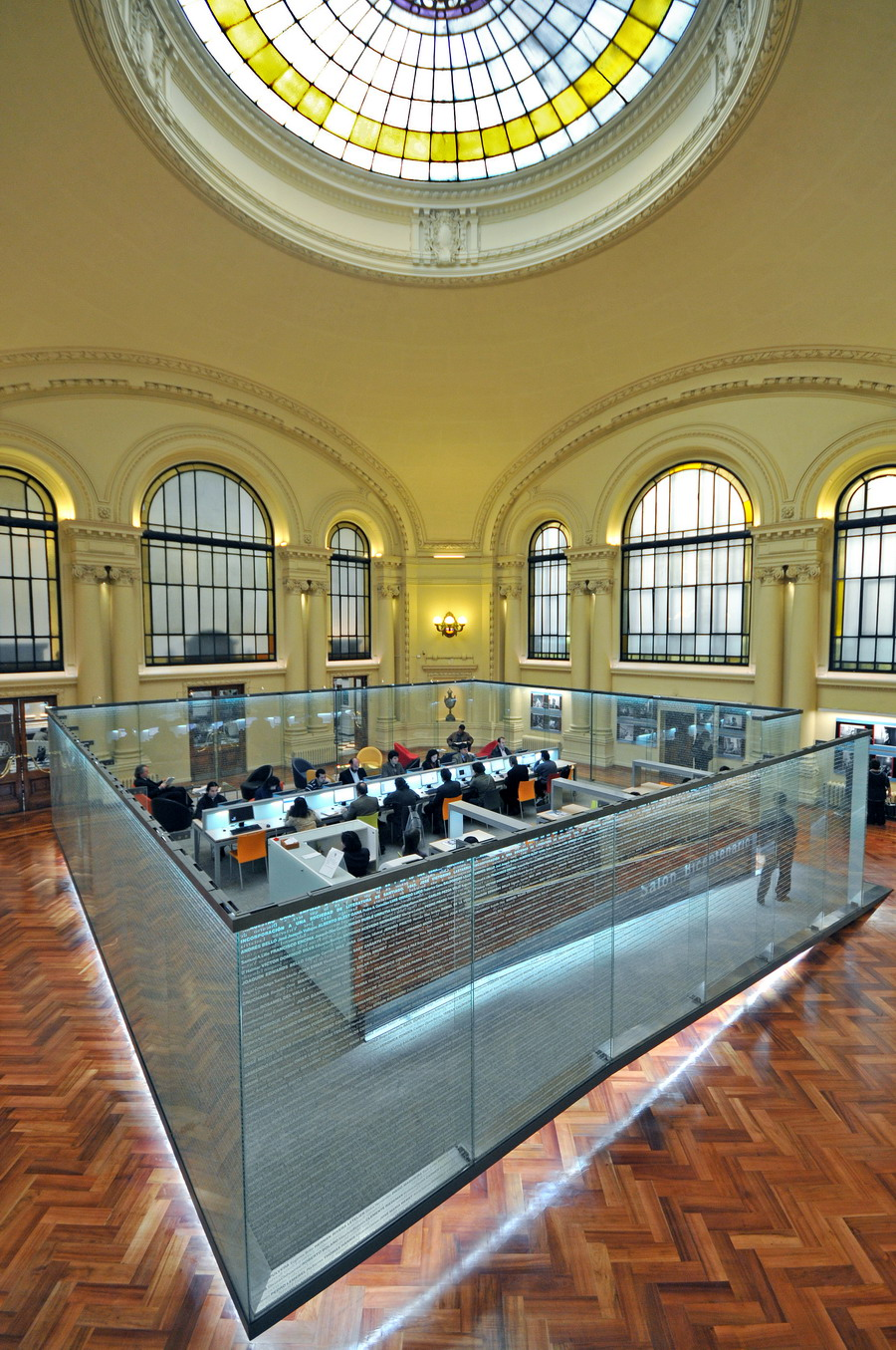 Gallery of Bicentennial Room, Chilean National Library / A+F ...