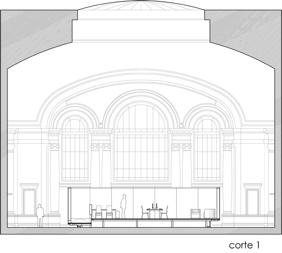 Gallery of Bicentennial Room, Chilean National Library / A+F ...
