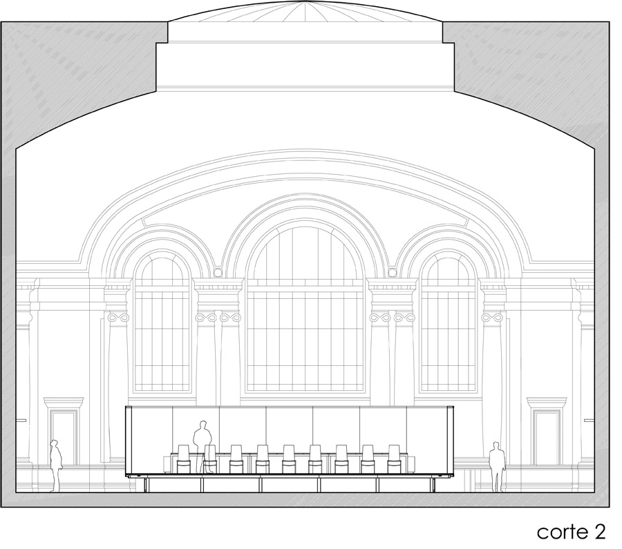 Gallery of Bicentennial Room, Chilean National Library / A+F ...