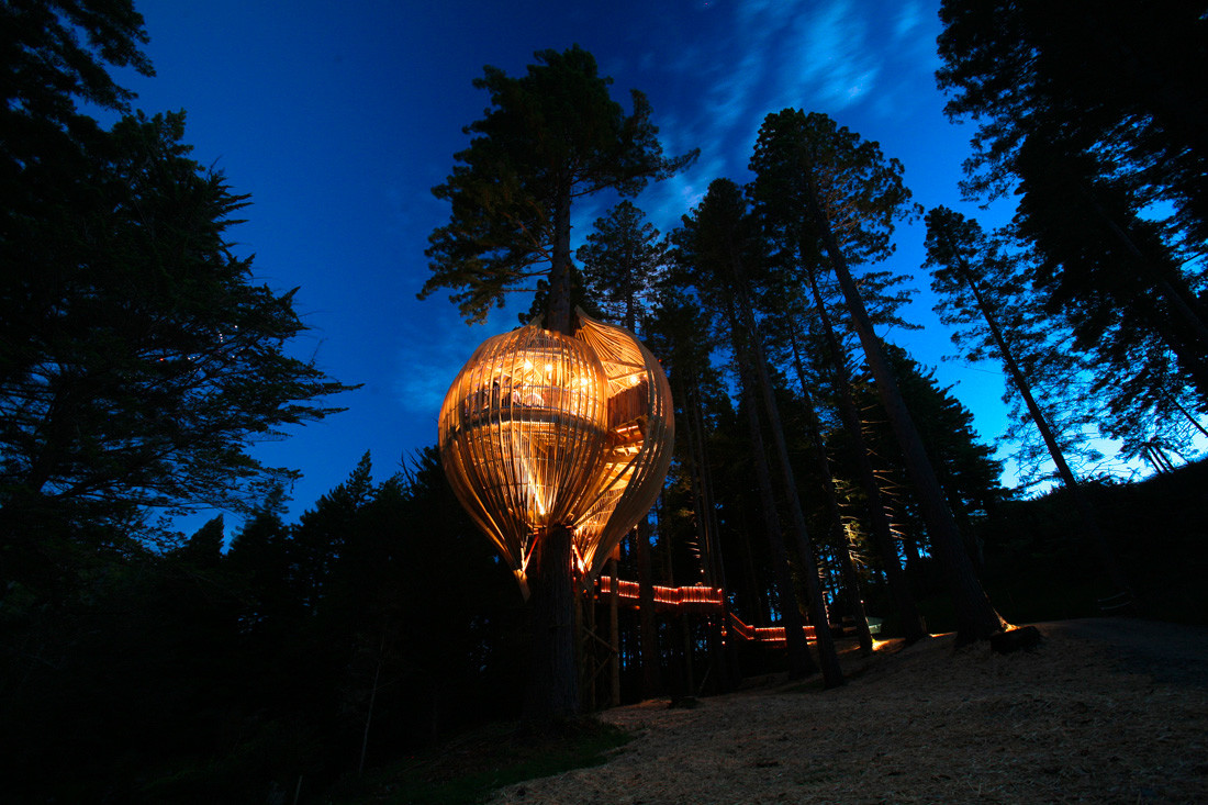 Gallery of Yellow Treehouse Restaurant / Pacific Environments - 10