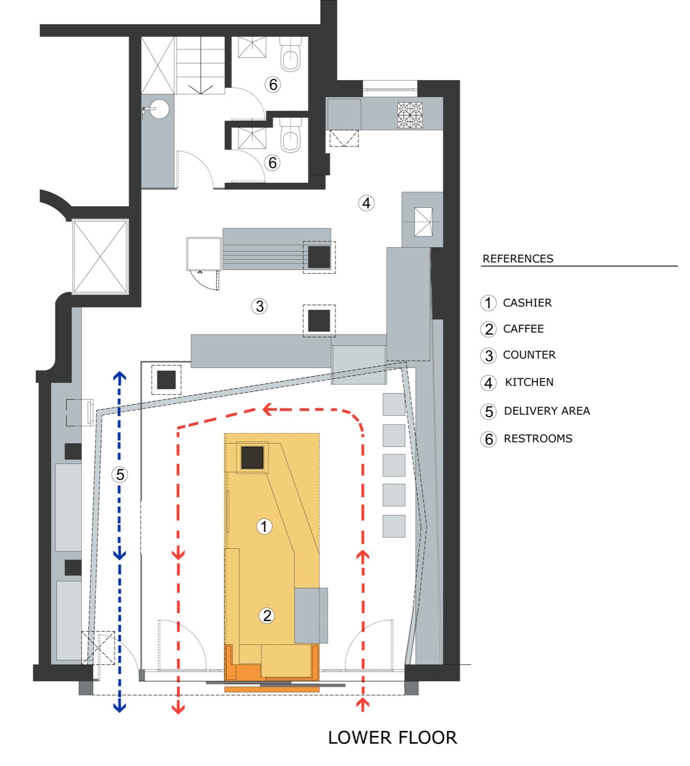 Gallery of Get & Go Restaurant / remyarchitects - 12