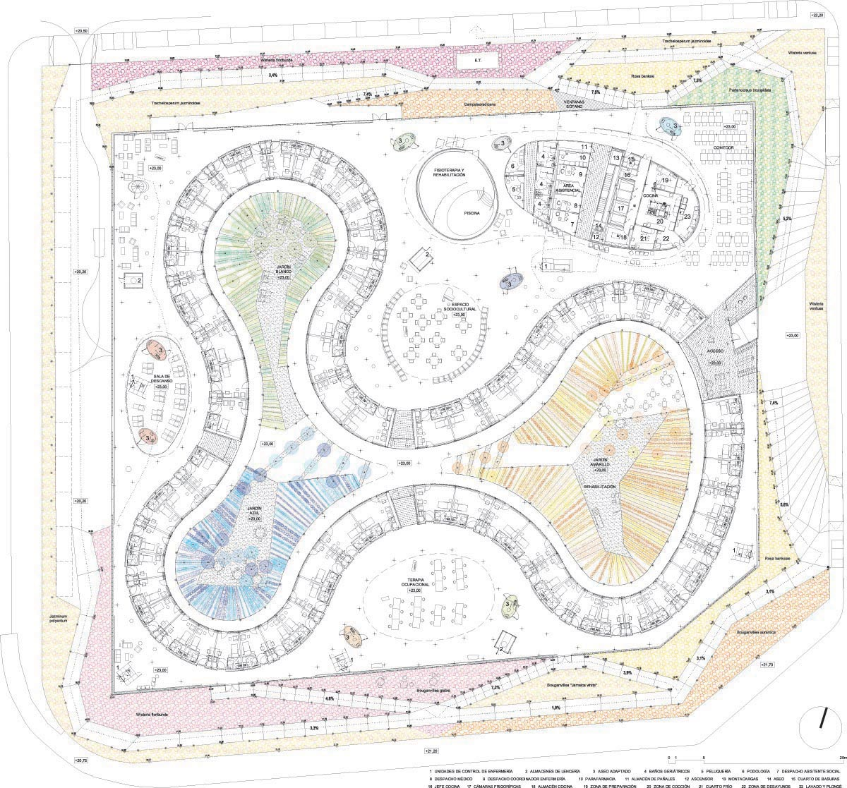 Gallery of Santa Rita Geriatric Center / Manuel Ocaña - 34