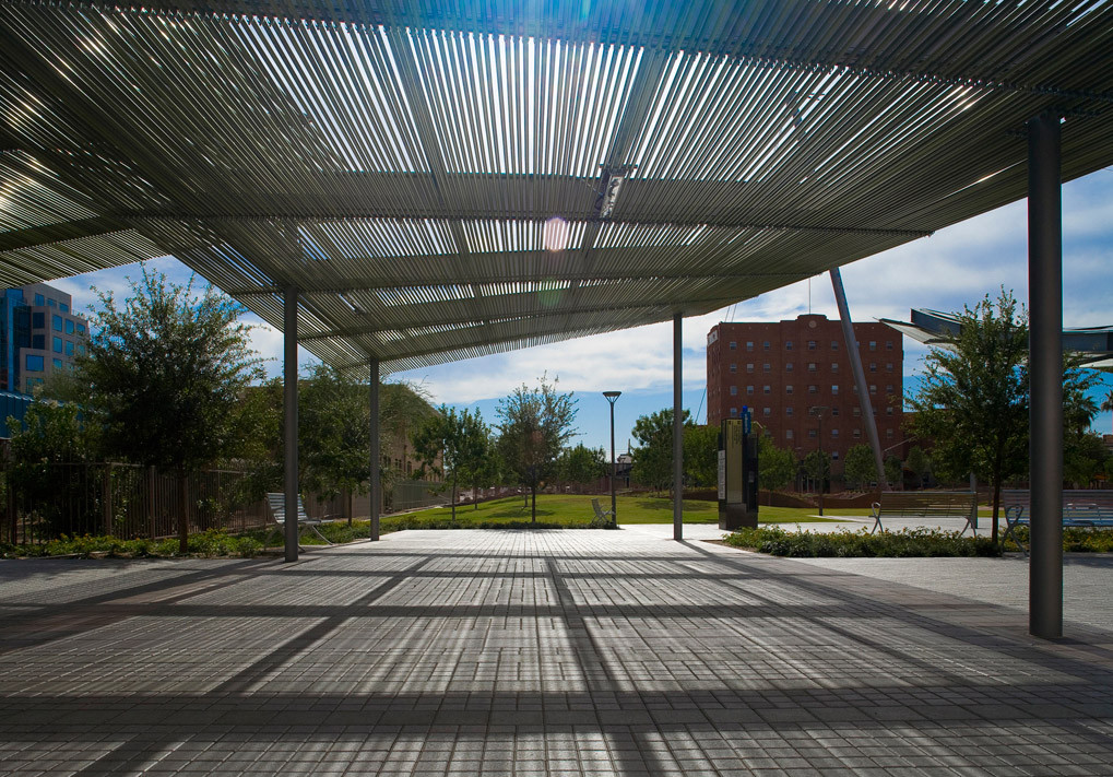 Gallery of Phoenix Civic Space Shade Canopies / Architekton - 2