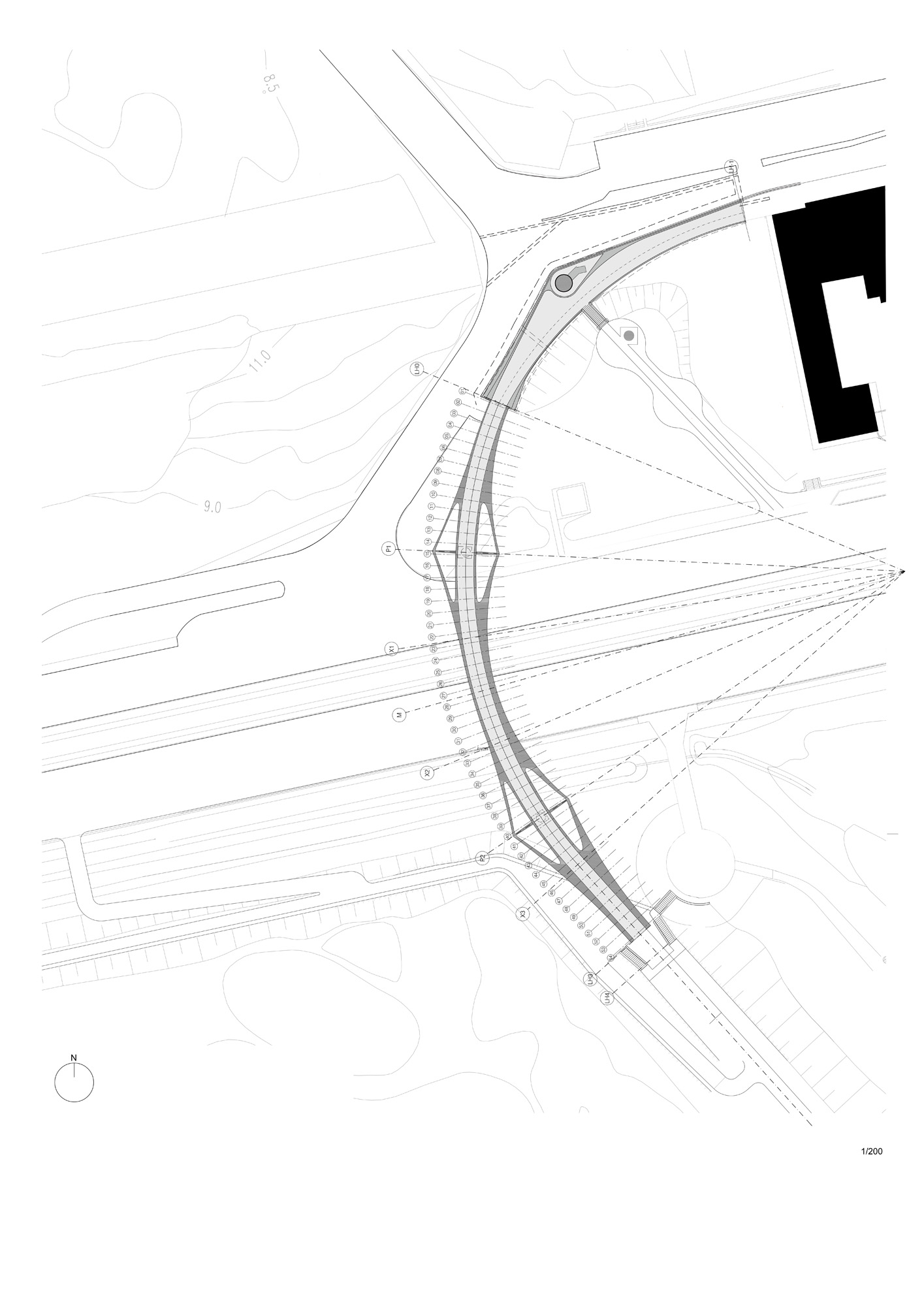 Gallery of Knokke Footbridge / Ney & Partners - 27