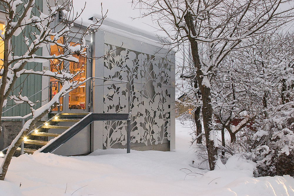Gallery of Aluminum House / Unit Arkitektur AB - 20