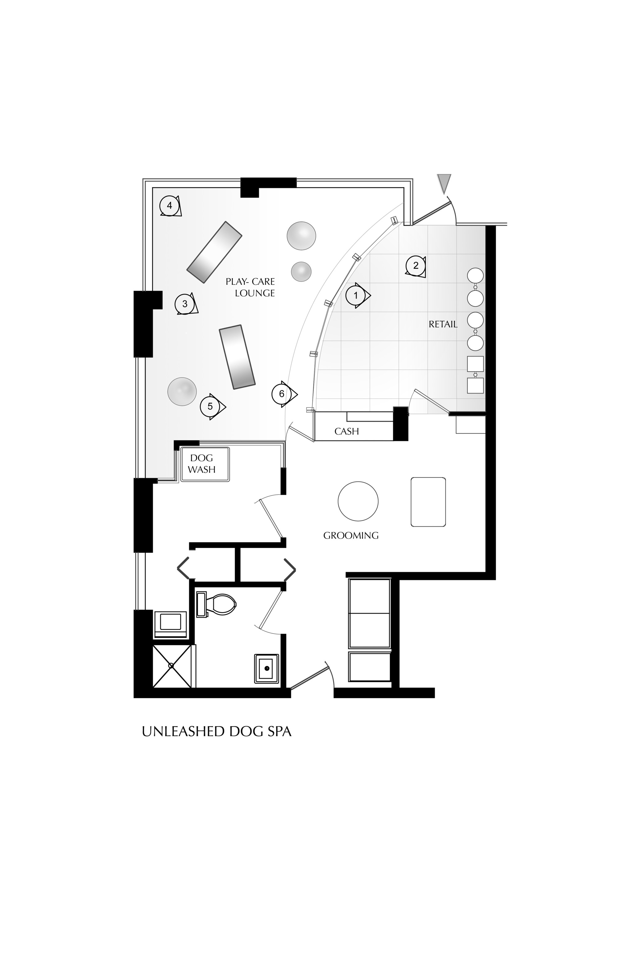 Gallery of Unleashed Dog Spa / Square One Interiors - 9