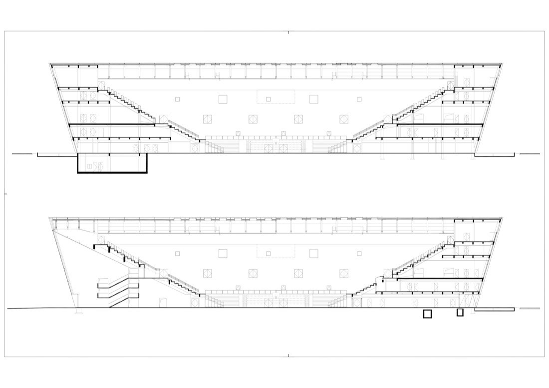 Gallery of Tianjin Sports Arena / KSP Jürgen Engel Architekten - 11
