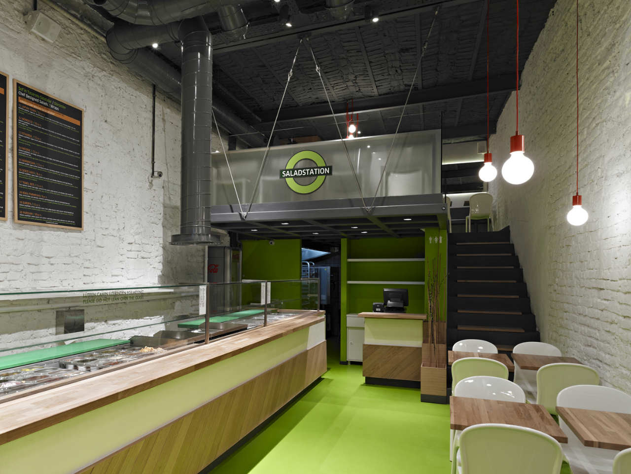 画廊 Saladstation 店面设计 / id design - 4