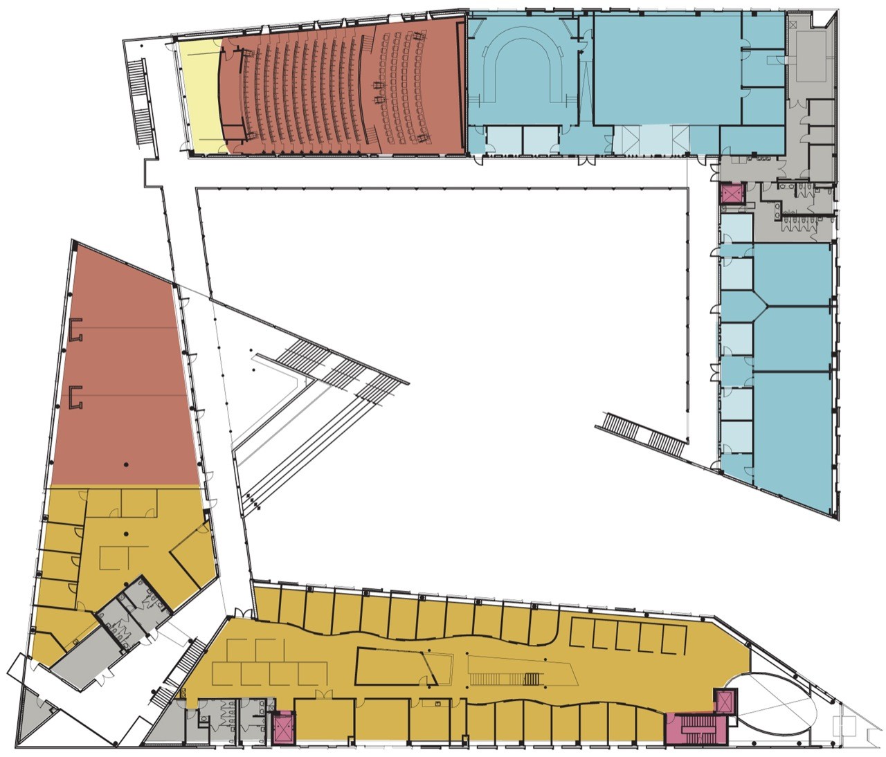 Gallery of FIU Chapman Graduate School of Business / KPF + BEA ...