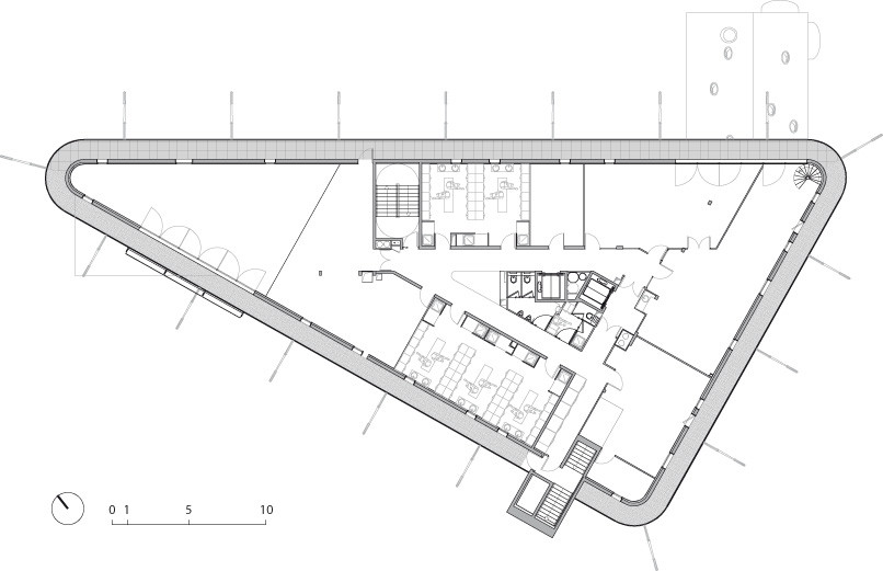 画廊 直升机大楼 / Stephane Maupin & Nicolas Hugon - 24
