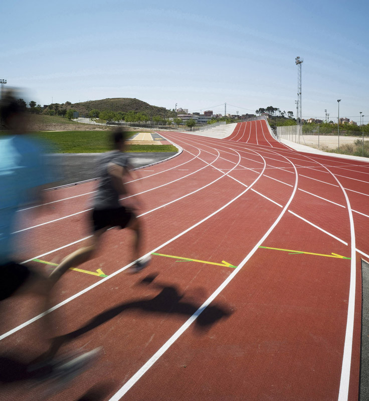 Gallery of 3D Athletics Track / Subarquitectura - 8