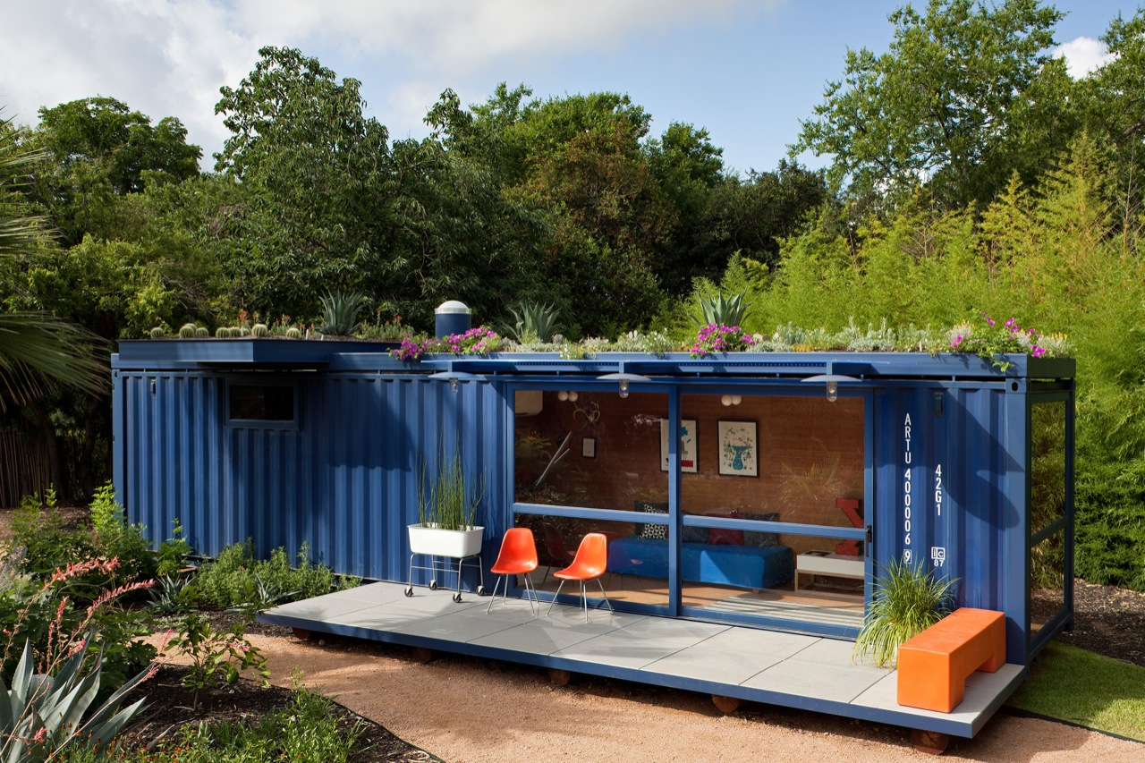 Gallery of Container Guest House / Poteet Architects - 21