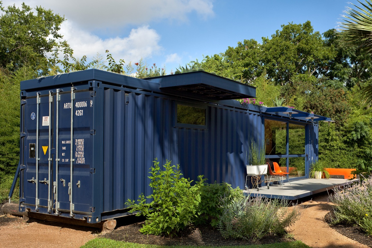 Gallery of Container Guest House / Poteet Architects - 10