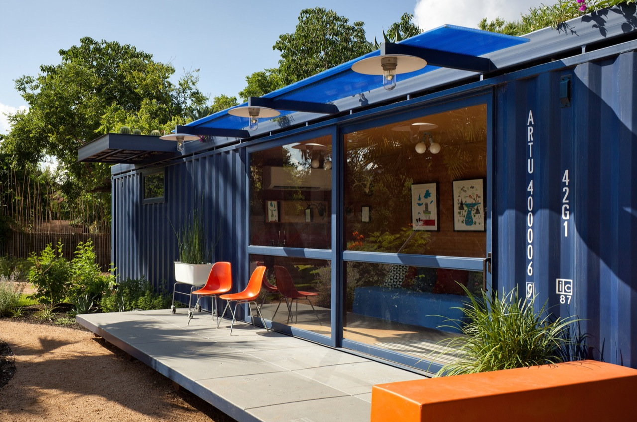 Gallery of Container Guest House / Poteet Architects - 22