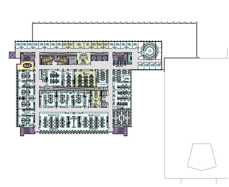 Gallery of Eastern Michigan University / Lord, Aeck & Sargent - 9