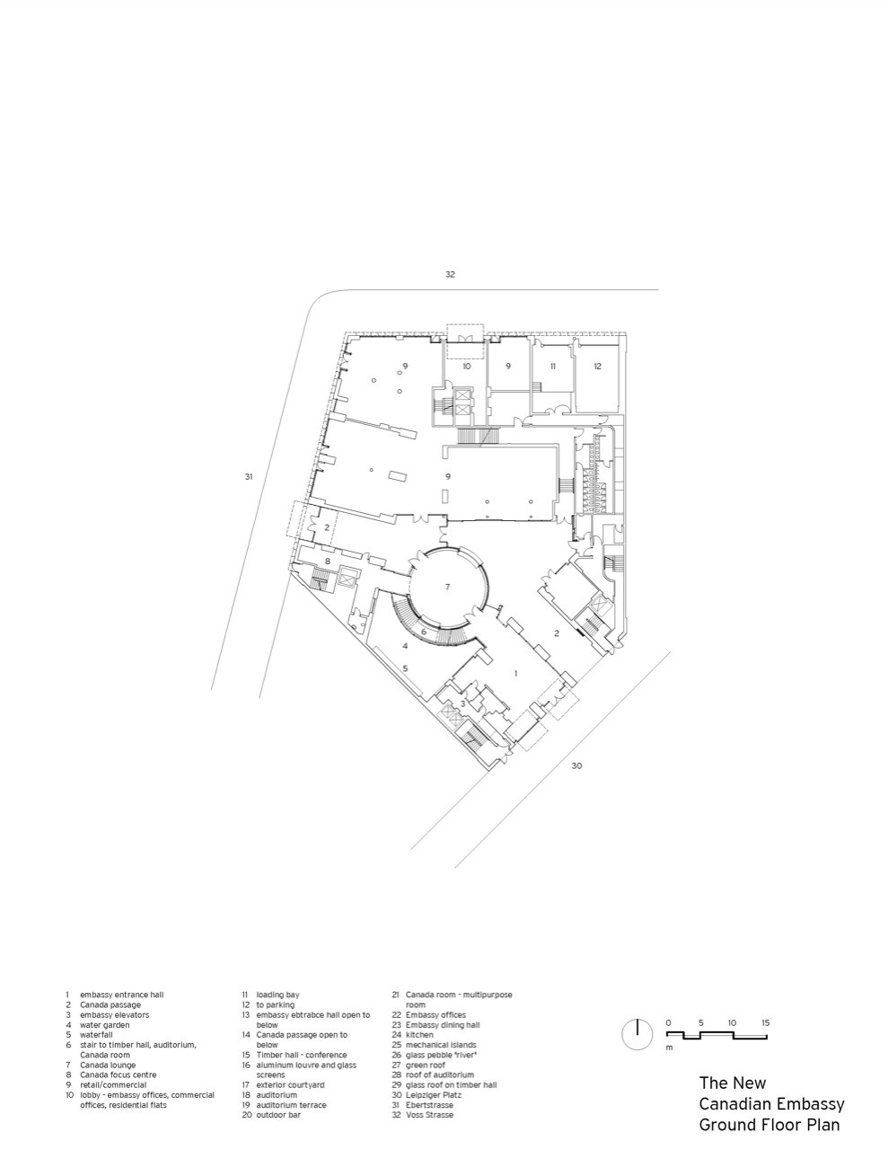 Gallery of Canadian Embassy Berlin / KPMB Architects with Gagnon ...
