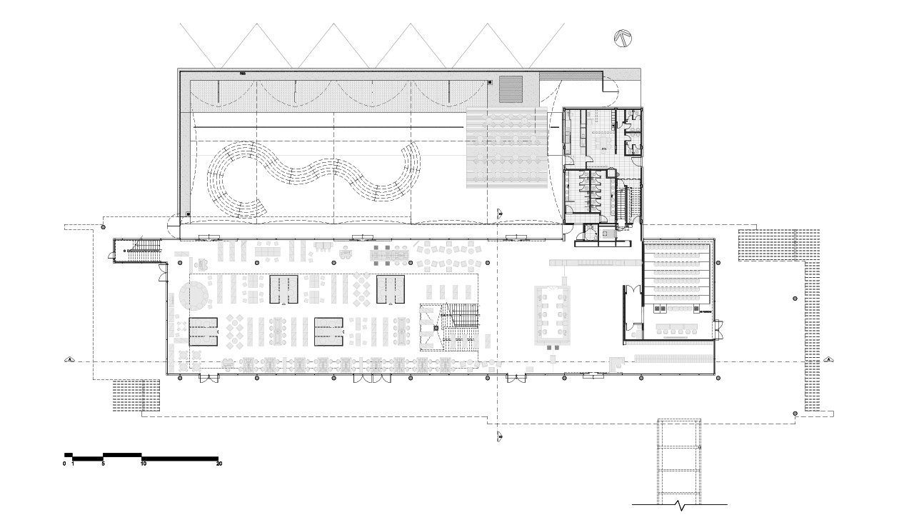 Gallery of São Paulo Library / Aflalo and Gasperini Architects - 13