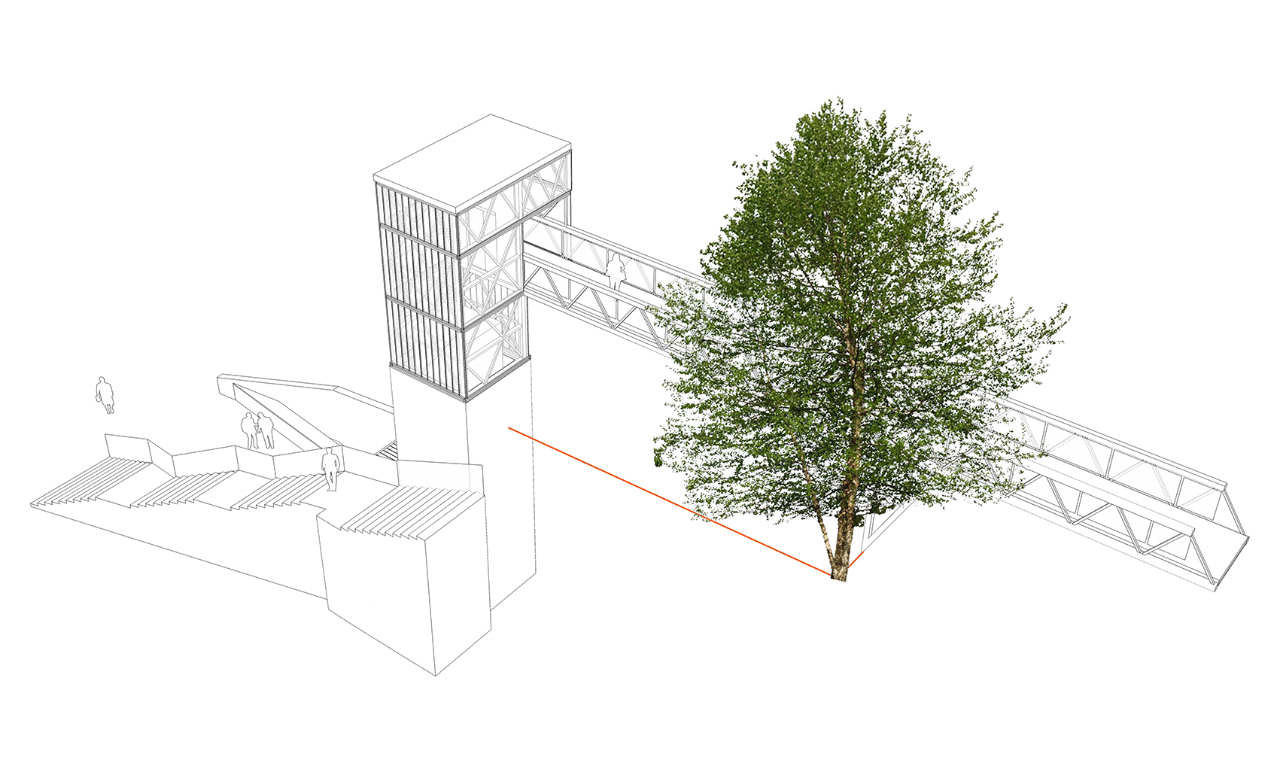 Gallery of Urbanization and Urban Elevator in Galtzaraborda / VAUMM - 13