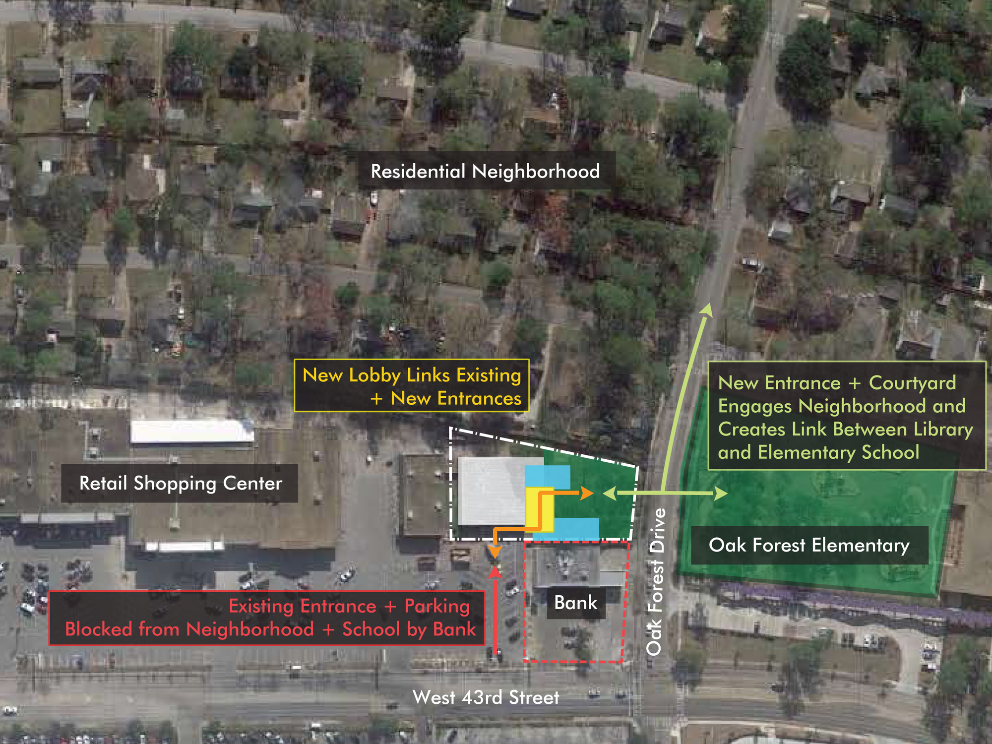 Gallery of Oak Forest Library / Natalye Appel + Architect Works, Inc ...