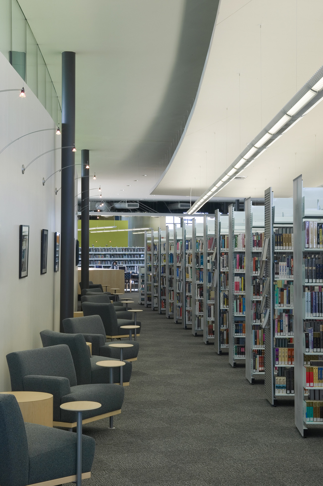 Gallery of Cesar Chavez Library / Line and Space - 9