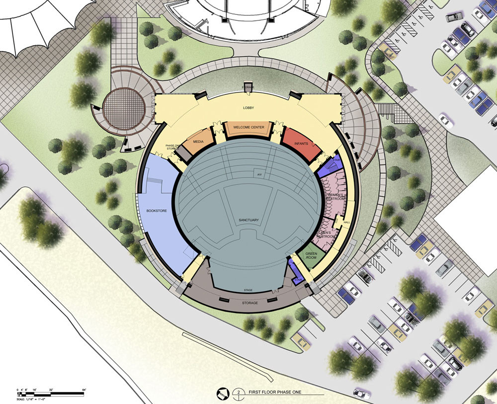 Gallery of Mile Hi Church Sanctuary / Fentress Architects - 5