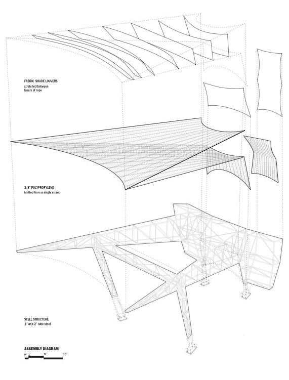 Gallery of Netscape: SCI-Arc Graduation Pavilion 2011 / Oyler Wu ...